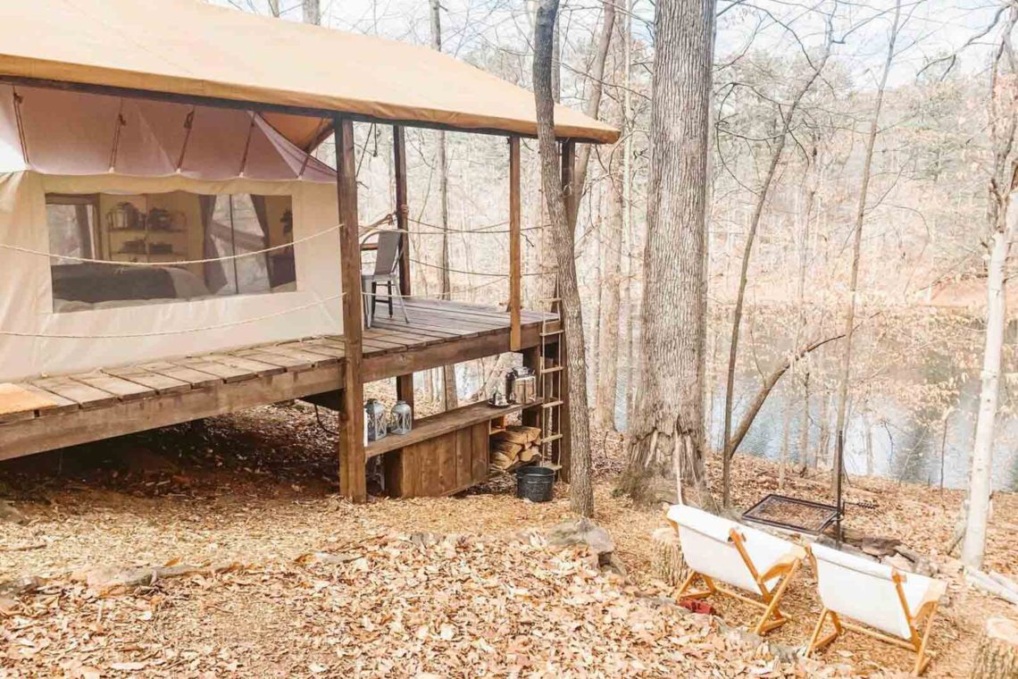 Glamping in Georgia: Yurts, Campers, Treehouses, Bell Tents, and More!