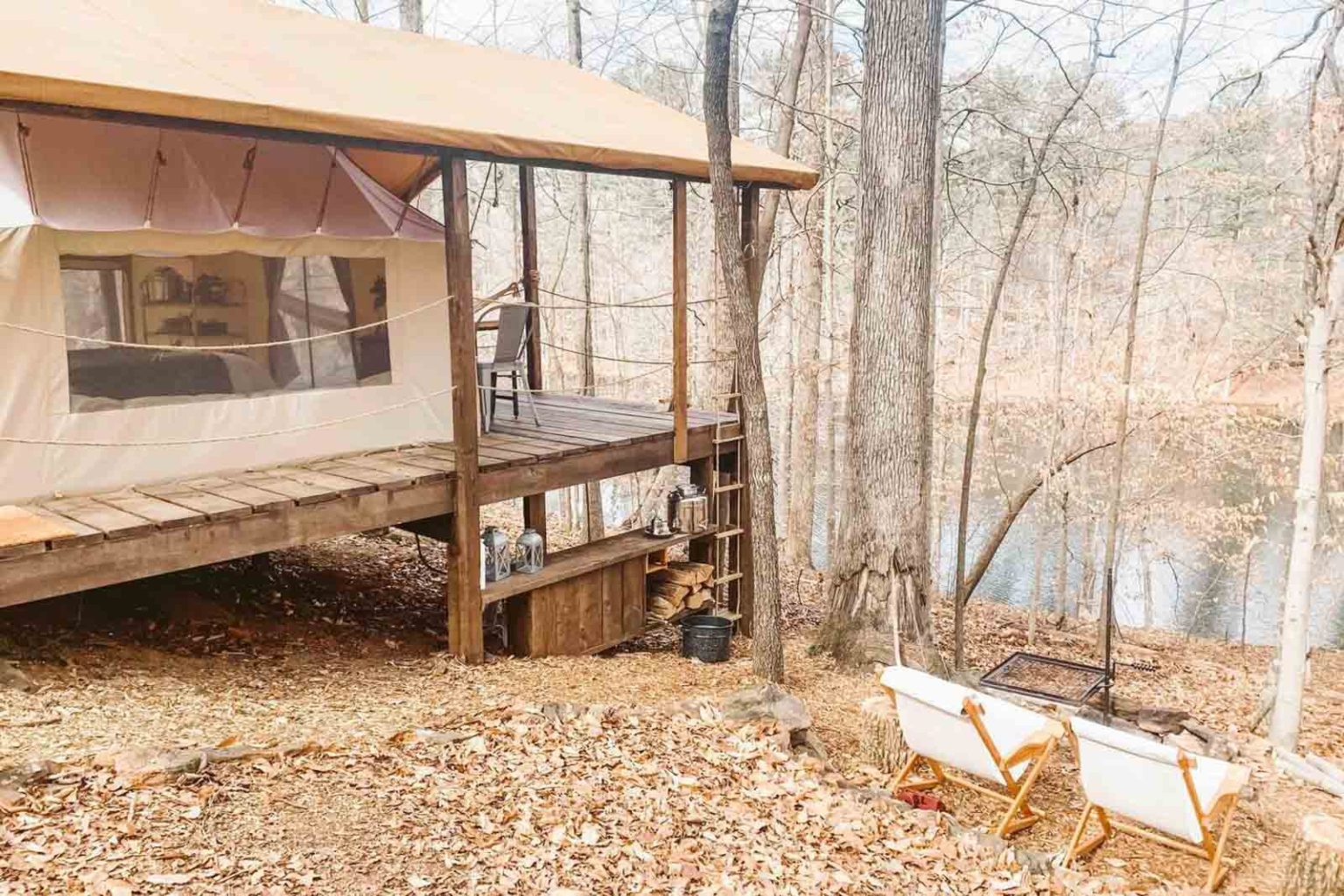 Glamping in Georgia: Yurts, Campers, Treehouses, Bell Tents, and More!